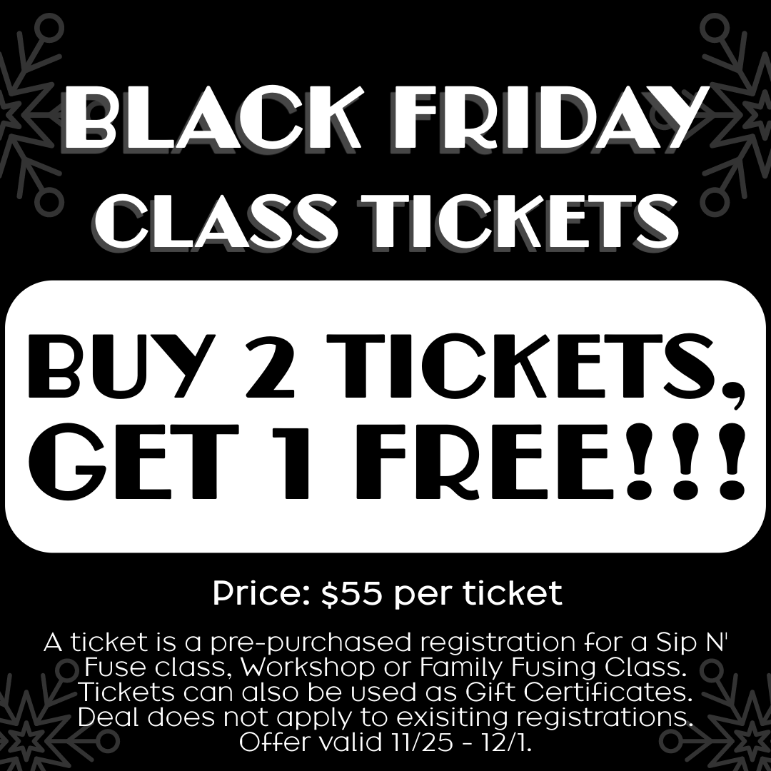 Gift Certificate for class registration | MoltenWorks Glass Studio